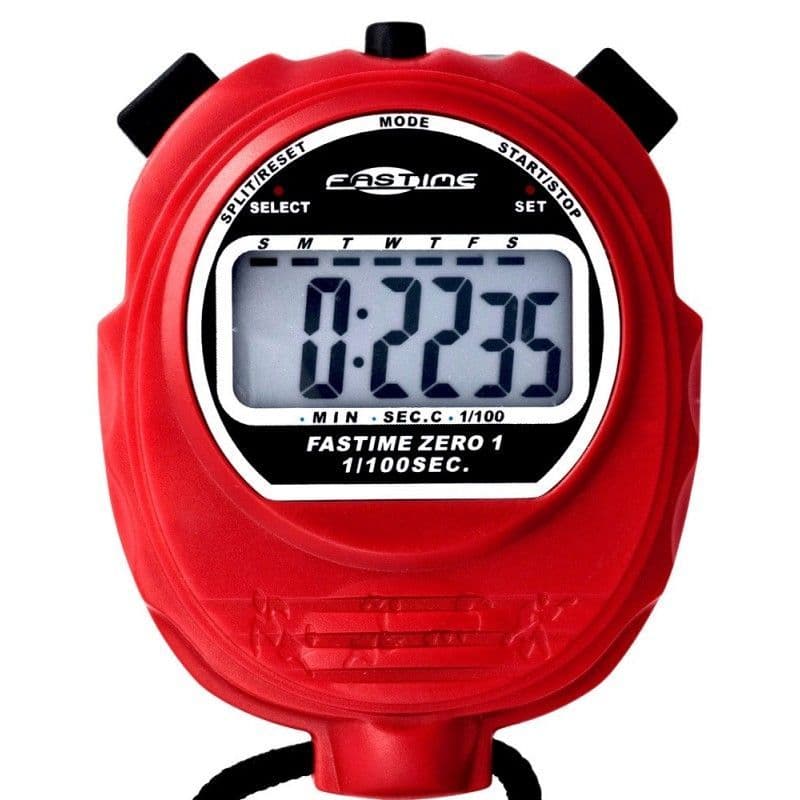 Budget Range Stopwatches - Fastime 01 Stopwatch (Red)