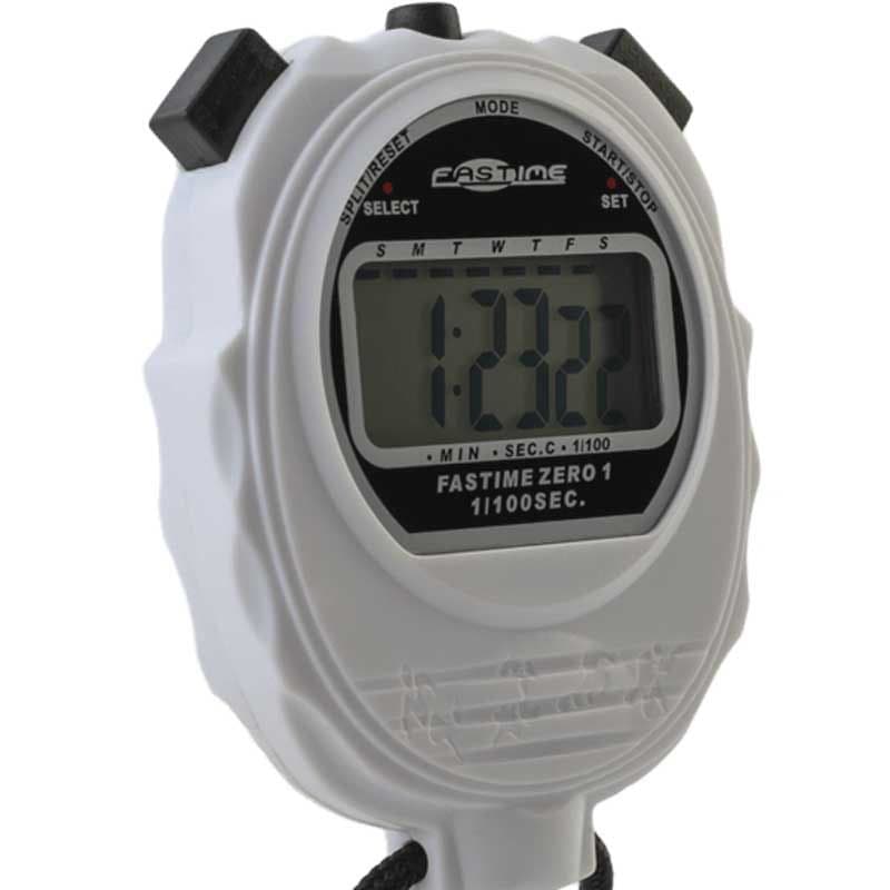 Budget Range Stopwatches - Fastime 01 Stopwatch (White)