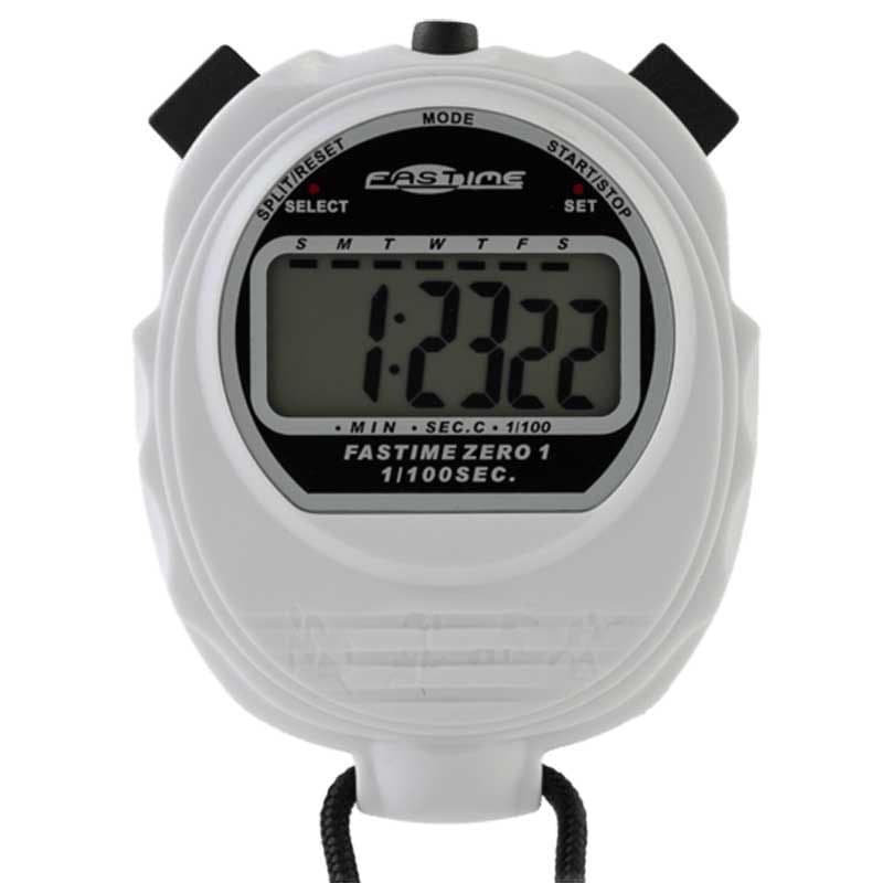 Budget Range Stopwatches - Fastime 01 Stopwatch (White)