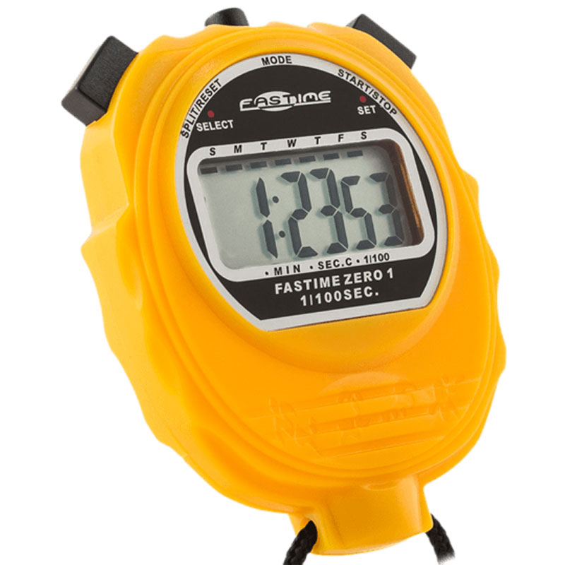 Budget Range Stopwatches - Fastime 01 Stopwatch (Yellow)
